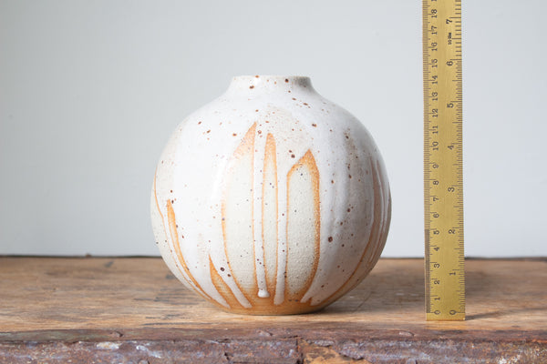 Poured Lustre Vase: One - Illyria Pottery